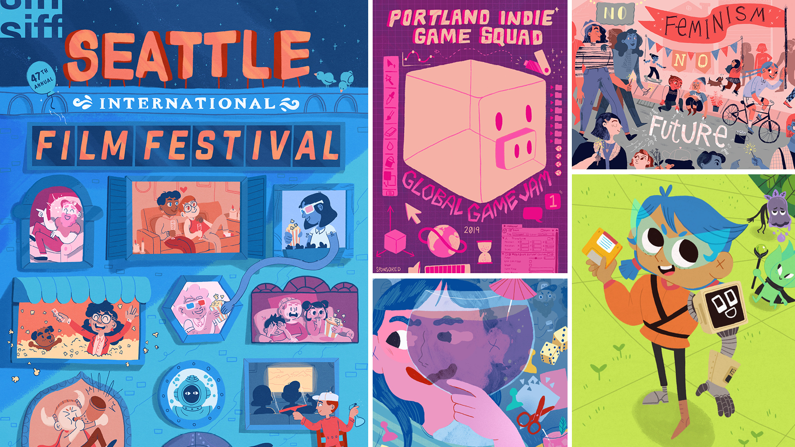 Meet Marlowe Dobbe The Illustrator Behind The Siff 2021 Artwork
